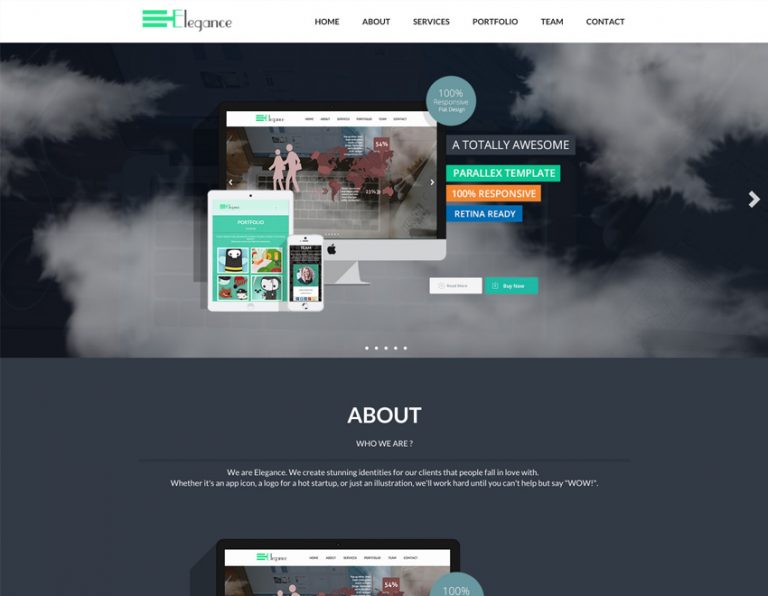 無料テンプレート40選！ レシポンシブなHTML5・CSS3のサイトテンプレート 1ページものを集めてみた | sounansa.net